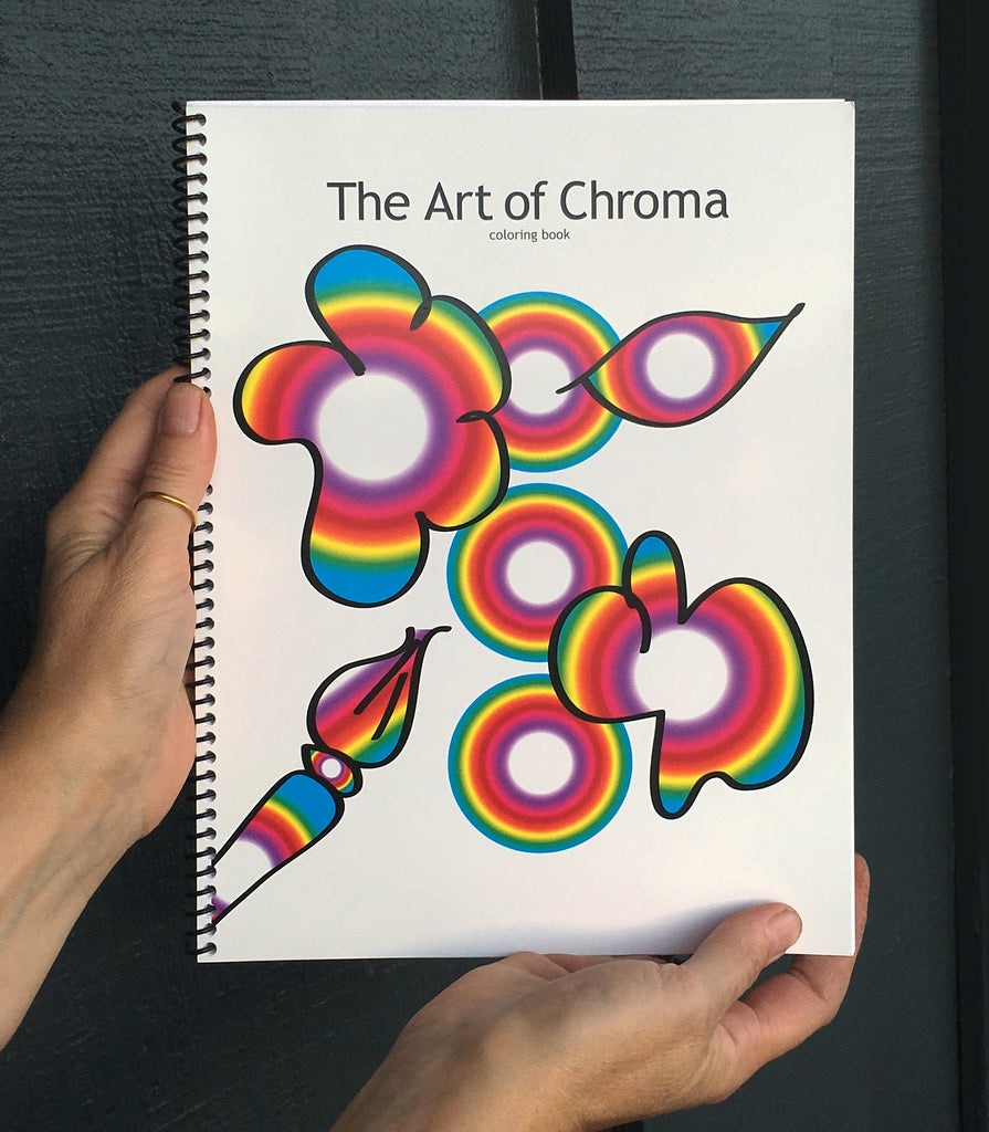 "The Art of Chroma" Coloring Book – Greek Island House